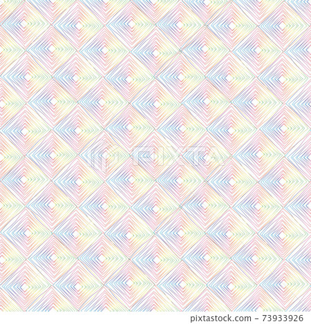 native seamless pattern with square shape.... - Stock Illustration ...
