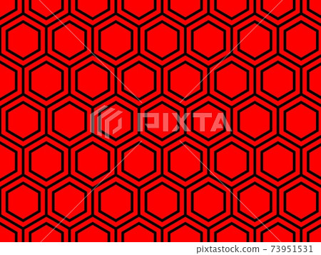 Tortoise shell Japanese traditional pattern... - Stock Illustration ...