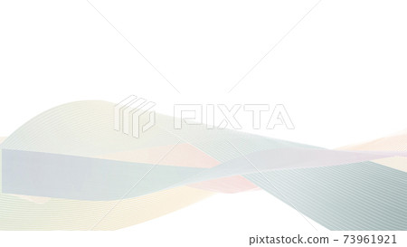 Silky streamlined abstract background - Stock Illustration [73961921 ...