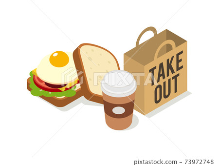 Take-out - Stock Illustration [73972748] - PIXTA