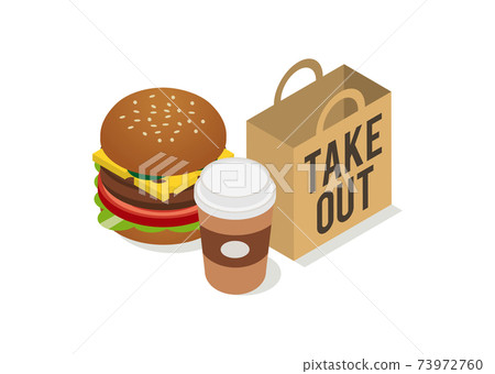 Take-out - Stock Illustration [73972760] - PIXTA