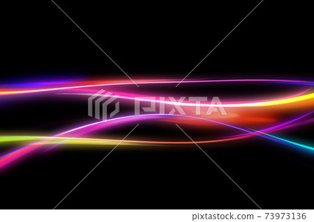 Abstract stripes cross each other - Stock Illustration [73973136] - PIXTA