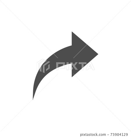 Share icon. Forward Icon. Vector illustration,... - Stock Illustration ...