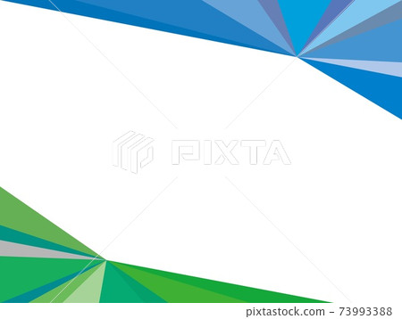 Geometric pattern frame triangle - Stock Illustration [73993388] - PIXTA