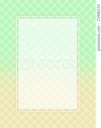Rectangle frame on pastel green to pastel... - Stock Illustration ...