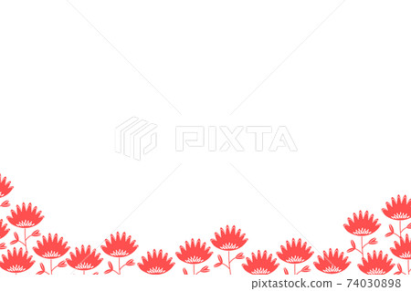 Floral frame based on traditional folk art... - Stock Illustration ...