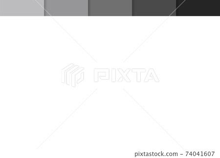 Gray gradation color index / tag and white... - Stock Illustration ...