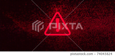 Abstract Red Background with Binary Code.... - Stock Illustration ...