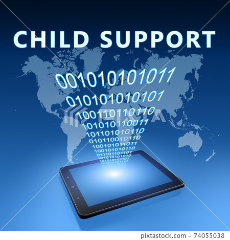 Child Support - Stock Illustration [74055038] - PIXTA