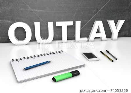 Outlay - Stock Illustration [74055266] - PIXTA