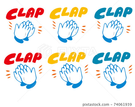 Clap clap hands applause - Stock Illustration [74061939] - PIXTA