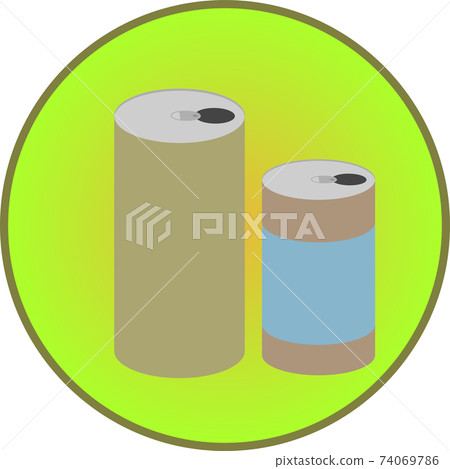 Simple empty can icon - Stock Illustration [74069786] - PIXTA