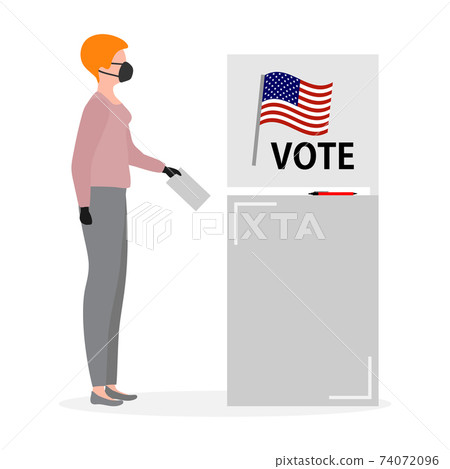 Vote Vector People Presidential Election Campaign - Stock Illustration ...
