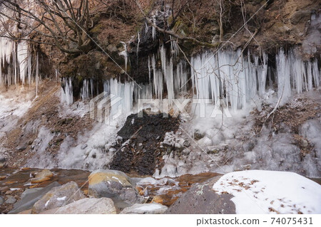 Otome Takihito's ice waterfall - Stock Photo [74075431] - PIXTA
