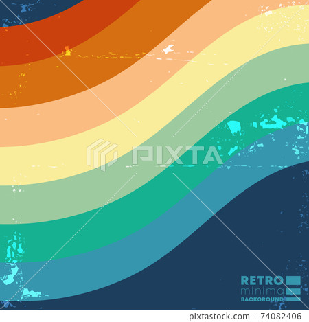 Retro design background with vintage color... - Stock Illustration ...