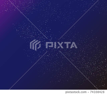 Simple starry sky illustration background - Stock Illustration ...