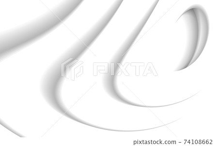 Abstract background of fluid white shapes in... - Stock Illustration ...