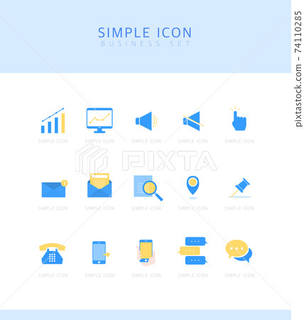 Easy to use simple icon 01 - Stock Illustration [74110285] - PIXTA