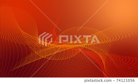 Red Gradient-Abstract Dot Abstract CG Glitter... - Stock Illustration ...