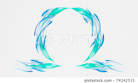 Glass looks sharp on white paper. - Stock Illustration [74142515] - PIXTA