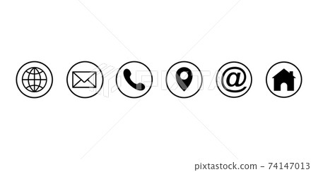 Web icon set. Different internet website icons-插圖素材 [74147013] - PIXTA圖庫