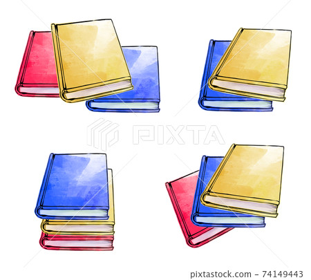 Set of 3 books - Stock Illustration [74149443] - PIXTA