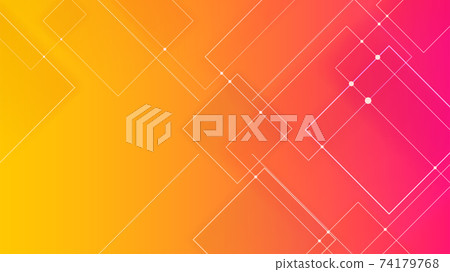 Geometric nodes square connect background - Stock Illustration ...