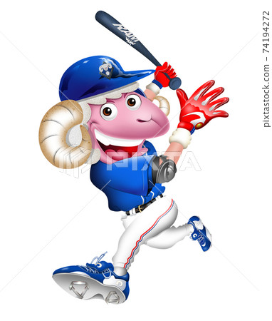 Sheep batter! - Stock Illustration [74194272] - PIXTA
