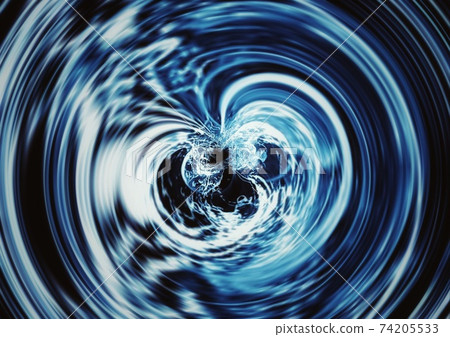 Abstract background with swirling blue water - Stock Illustration ...