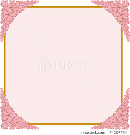 Cherry frame, background - Stock Illustration [74207764] - PIXTA