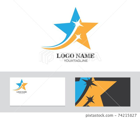 logo,icon company card fast star vector... - Stock Illustration ...