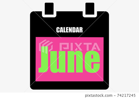 January-December calendar - Stock Illustration [74217245] - PIXTA