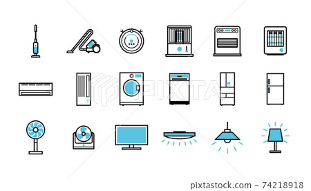 Consumer Electronics icon - Stock Illustration [74218918] - PIXTA