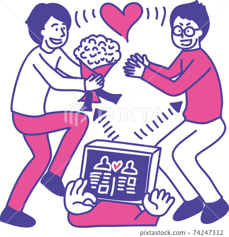 Illustration of matchmaking matching image by... - Stock Illustration ...