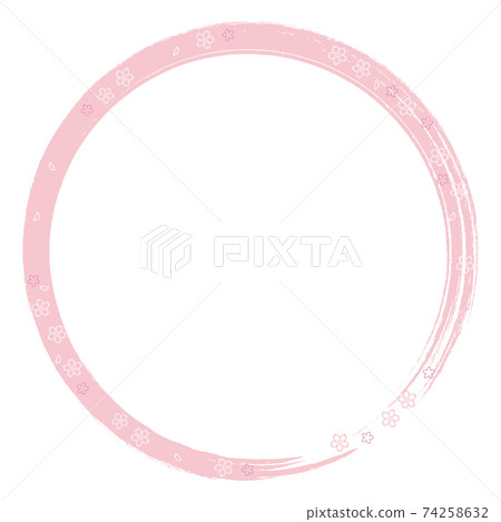 Material-Sakura frame 3 - Stock Illustration [74258632] - PIXTA