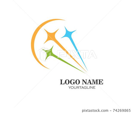 star faster express logo icon vector illustration - Stock Illustration ...