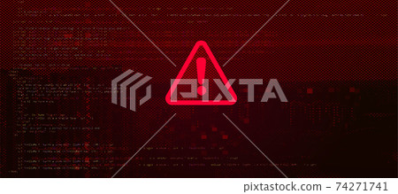 Abstract Vector Red Background. Malware, or... - Stock Illustration ...