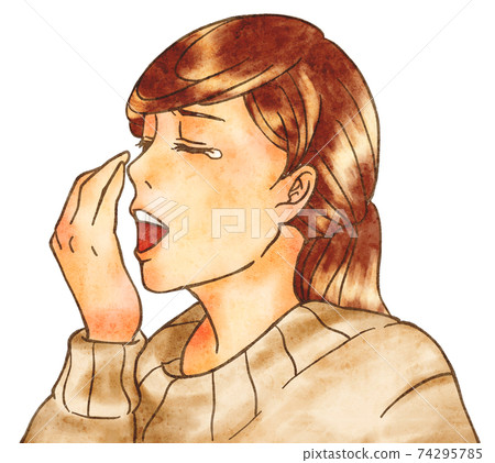 A yawn yawn - Stock Illustration [74295785] - PIXTA