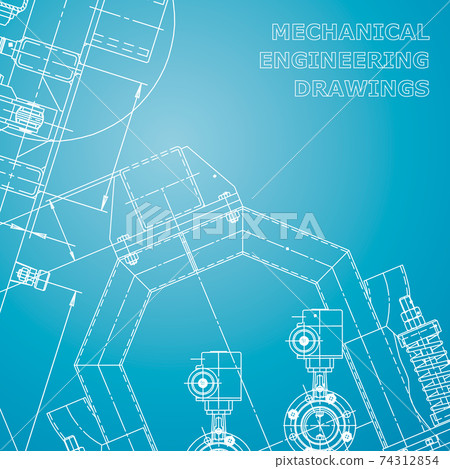 Backgrounds of engineering subjects. Technical... - Stock Illustration ...