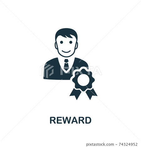 Reward vector icon symbol. Creative sign from... - Stock Illustration ...