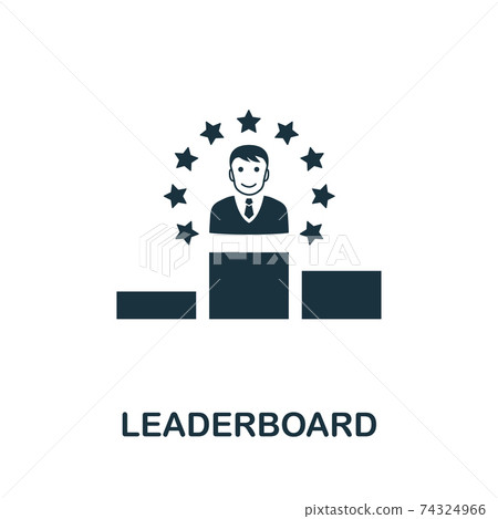 Leaderboard vector icon symbol. Creative sign... - Stock Illustration ...