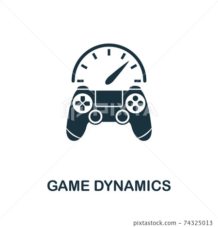 Game Dynamics vector icon symbol. Creative sign...-插圖素材 [74325013 ...