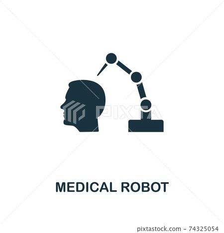 Medical Robot icon. Premium style design from... - Stock Illustration ...