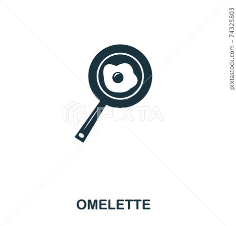 Omelette icon. Mobile apps, printing and more... - Stock Illustration ...