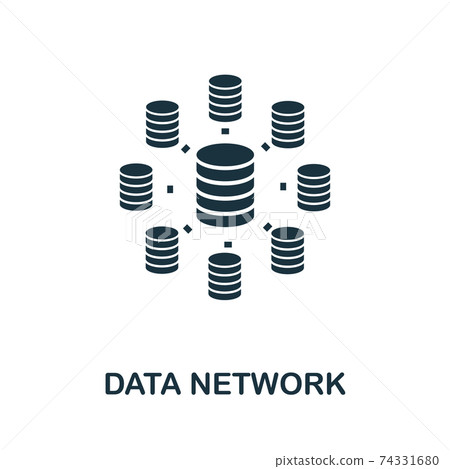 Data Network icon. Simple element from data... - Stock Illustration [74331680] - PIXTA