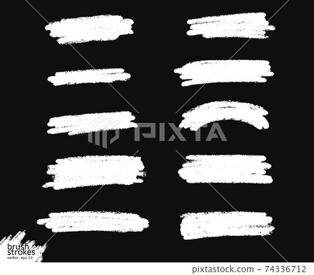 Vector grunge paint, ink brush stroke, brush.... - Stock Illustration ...