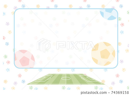 Soccer ball message card - Stock Illustration [74369158] - PIXTA