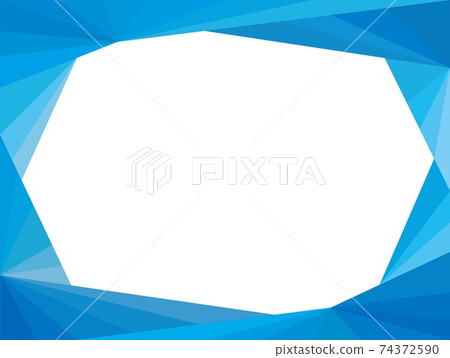Geometric pattern frame triangle - Stock Illustration [74372590] - PIXTA
