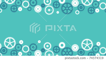 Gear / Gear motif background material / Vector... - Stock Illustration ...