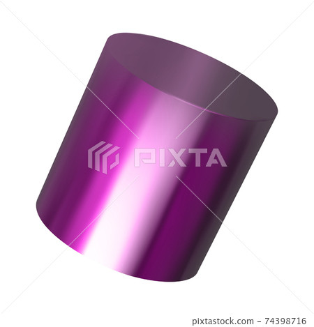 Realistic 3d render metallic color gradient... - Stock Illustration ...